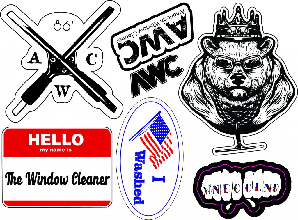 May 2021 Sticker Sheet - American Window Cleaner Magazine