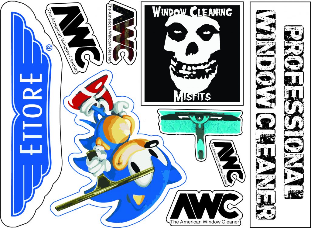 July 2021 Sticker Sheet - American Window Cleaner Magazine