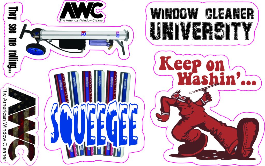 May 2023 Sticker Sheet - American Window Cleaner Magazine