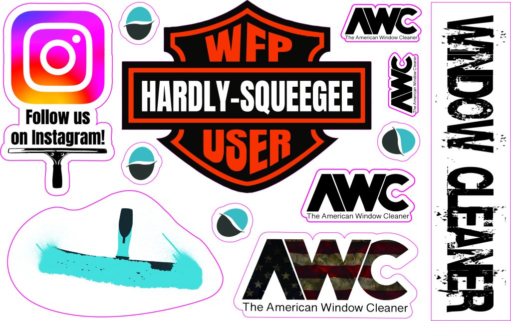 November 2023 Sticker Sheet - American Window Cleaner Magazine