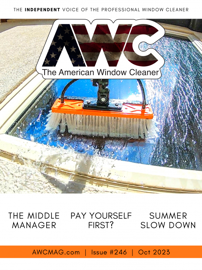 October 2023 - Back Issue - American Window Cleaner Magazine