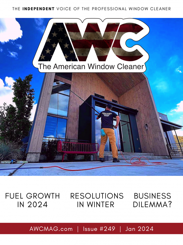 January 2024 - Back Issue - American Window Cleaner Magazine